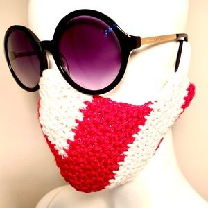 Pepper Couture | Accessories | Sweater Knit Earloop Face Mask | Poshmark
